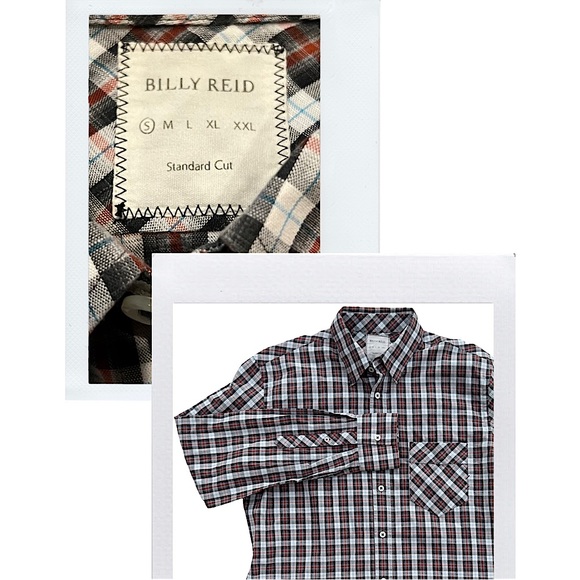Billy Reid | Shirts | Billy Reid Standard Cut Plaid Shirt | Poshmark